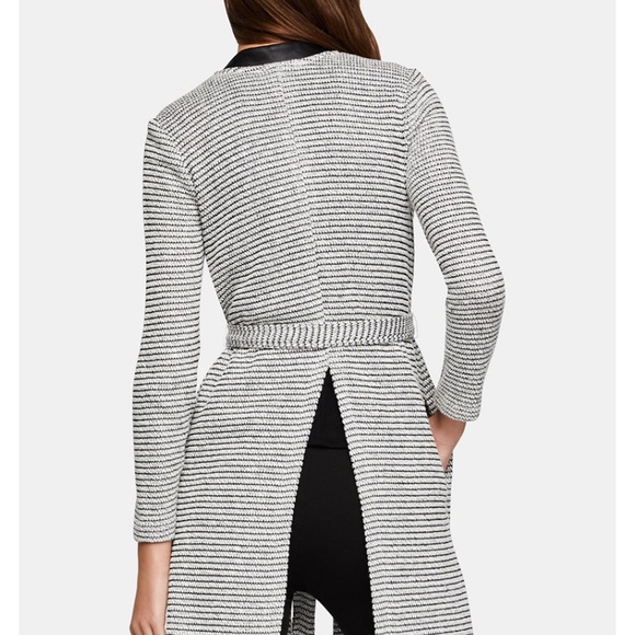 BCBGeneration | Jackets & Coats | Bcbgeneration Belted Jacquard Jacket ...